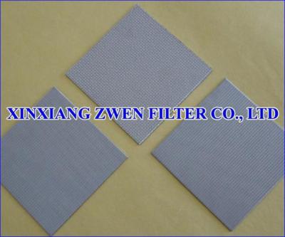 China SS Sintered Filter Sheet for sale