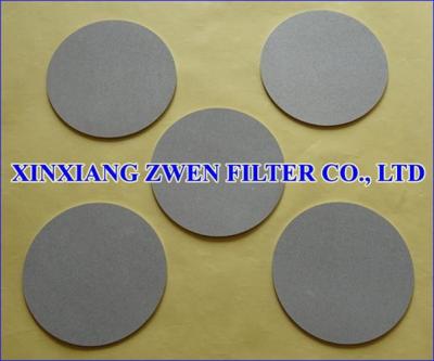 China Sintered Powder Filter Disc for sale