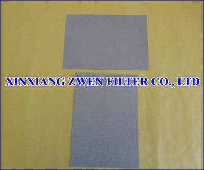 China Sintered Fiber Filter Media for sale