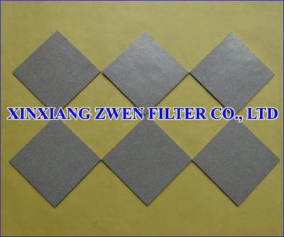 China Sintered Powder Filter Sheet for sale