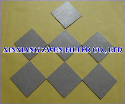 China Sintered Powder Filter Plate for sale