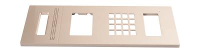 China Laser Metal Panel CNC Aluminum Enclosure Electroplating Oil Injection Process for sale