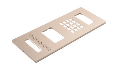 China Laser Metal Panel CNC Aluminum Enclosure Electroplating Oil Injection Process for sale