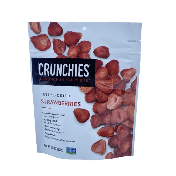 Quality Freeze Dried Fruit Plastic Bag Custom Logo Plastic Frozen Food Bag Package Frozen Fruit Packaging for sale