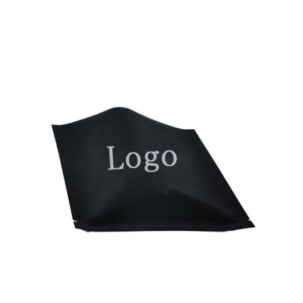 Quality Custom Black Matte Disposable Premium Stand Pouch for Beauty Packaging for Mascara Meat Cosmetic Samples Aluminum Foil Meat for sale