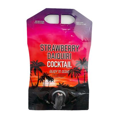 China High Quality Customized Printing Butterfly Valve Faucet Spout Box Inner Bag Water Storage Bag Special-Shaped Beverage Bag for sale