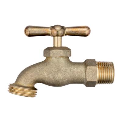 Cina Rubinetto per lavabo singolo per acqua fredda Rubinetti per bagno da giardino per esterni Rubinetto a parete in ottone in vendita