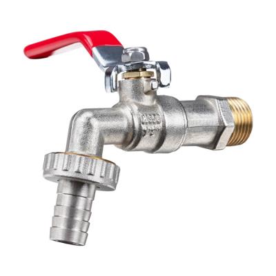 Cina 1/2 3/4 1inch Miscelatore per acqua calda e fredda Miscelatore per lavello da bagno Rubinetto per acqua da giardino in ottone Rubinetto in ottone in vendita