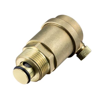 Cina Valvola di sfiato aria in ottone BSP per radiatore di scarico automatico DN15 in vendita