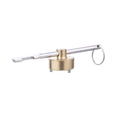 Cina Valvola a saracinesca magnetica localizzata in ottone da 63 mm a 3 vie manuale DN100 in vendita