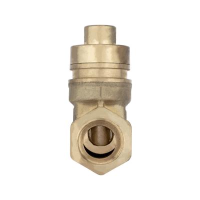 Cina DN15 DN100 Solenoide 75mm Valvola a saracinesca Magetic Locable d'ottone a 3 pollici in vendita