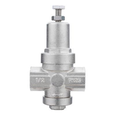 中国 TMOK DN15 PN16 ニッケルメッキ高精度水圧減圧弁リリーフバルブ水道配管用 販売のため