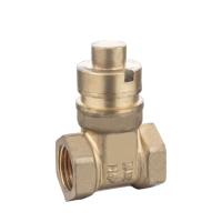 China 63mm 2 Inch  Internal BSP Thread Lockable Handle Brass Stop Valve for sale