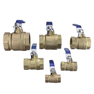 Cina Valvola a sfera in ottone con filettatura BSP TMOK 600wog Full Port Drain 1/2