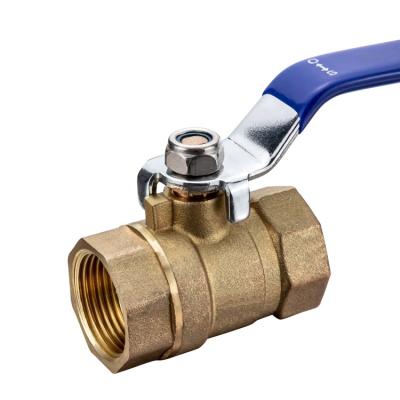 Cina Valvola a sfera in ottone con filettatura BSP TMOK 600wog Full Port Drain 1/2