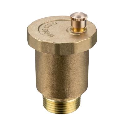 Cina 10 Bar Plug Controllo manuale Rilascio di scarico Valvola di sfiato in ottone Struttura a sfera in vendita