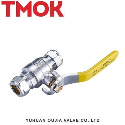 Cina valvola a sfera di dn40 dn50 dn100 1 2 Bsp per il rubinetto del contatore per acqua della serratura in vendita