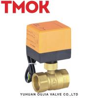 China brass electric ball valve for sale
