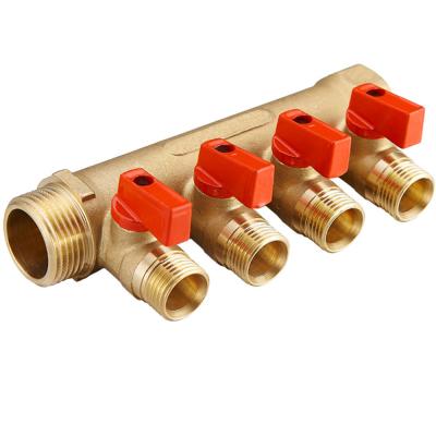 Cina Sifone Flush 2Way 3 Way 4 Way Valvola collettore acqua in ottone per distributore d'acqua in vendita