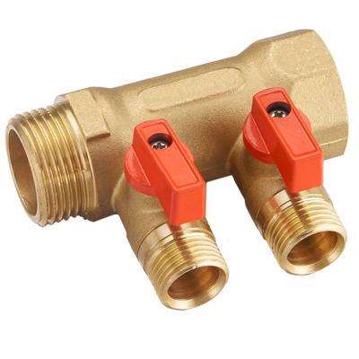 Cina Sifone Flush 2Way 3 Way 4 Way Valvola collettore acqua in ottone per distributore d'acqua in vendita