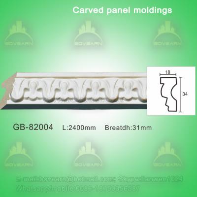 China Ornament home carved panel moulding for sale