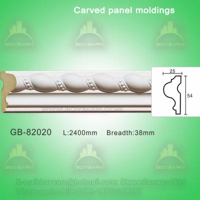 China Polyurethane Plain Architectural Panel Decorative Cement Mouldings for sale
