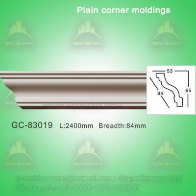 China Good quality durable PU crown moldings/cornice design ideas for sale