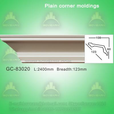 China Good quality durable PU crown moldings/cornice design ideas for sale