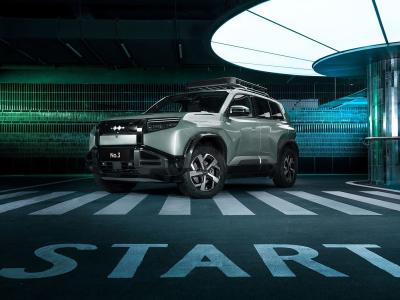 중국 럭셔리 방정식 티타늄 3 EV 전기 차량 5 문 5 좌석 SUV EV 신차 판매용