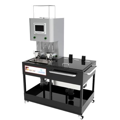 China Rotawash Textiel het Testen Machine,“ Laboratorium 7 Detergent het Uitdelen Systeem Te koop