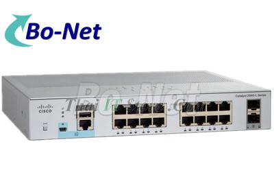 China WS C2960L 16TS LL Cisco Gigabit Schakelaar 16 Haven leidde 10/100/1000 Ethernet Te koop