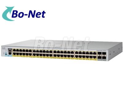 中国 Cisco WS-C2960L-48TQ-LL Ciscoギガビット スイッチ48港のイーサネット ポート4 x 10G SFP+Gigabitは転換します 販売のため