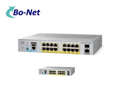 中国 Cisco Ciscoギガビット スイッチWS-C2960L-16PS-LL 16port POE+ネットワーク スイッチ2 SFPの港 販売のため