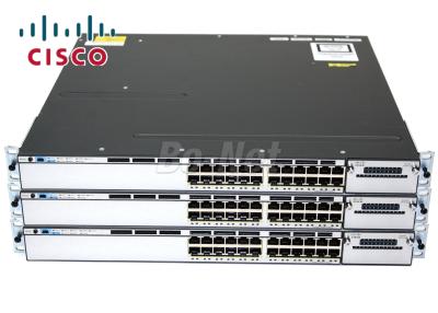 China 24 redes Cisco do porto comutam, o interruptor WS-C3750X-24P-L dos ethernet de Cisco da série de C3750X à venda