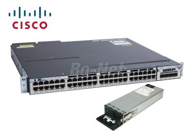 China Novo original controlado 10/100/1000M da série da rede C3750X do porto do interruptor 48 do ponto de entrada de WS-C3750X-48T-L Cisco à venda