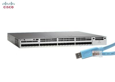 China O interruptor de Cisco WS-C3850-24XS-E 24port 10/100M controlou novo original da série do interruptor de rede C3850 à venda