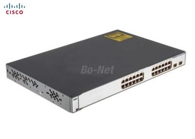 China Cisco ws-c3750-24ts-s 24port 10/100M Schakelaar Geleide de Reeks Originele Nieuw van de Netwerkschakelaar C3750 Te koop