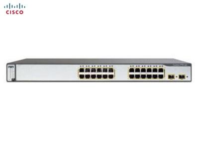 China O interruptor de Cisco WS-C3750G-24PS-E 24port 10/100/1000M controlou novo original da série do interruptor de rede C3750G à venda