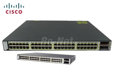 China Cisco ws-c3750e-48td-s 48port 10/100/1000M Schakelaar Geleide de Reeks Originele Nieuw van de Netwerkschakelaar C3750E Te koop