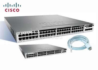 China O interruptor de Cisco WS-C3850-48F-S 48port 10/100M controlou novo original da série do interruptor de rede C3850 à venda