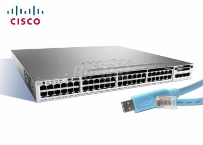中国 Cisco WS-C3850-48T-E 48port 10/100Mスイッチはネットワーク スイッチの元の新しい管理しました 販売のため