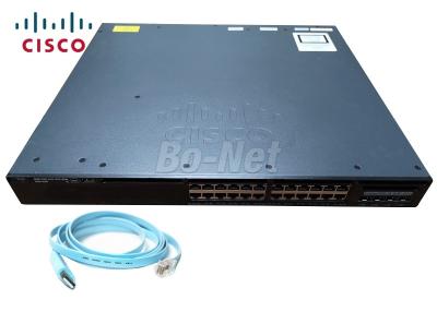 China 24 pontos de entrada Cisco do porto controlaram o interruptor, interruptor 4x1G dos ethernet de Cisco Uplink IP WS-C3650-24PS-S baixo à venda