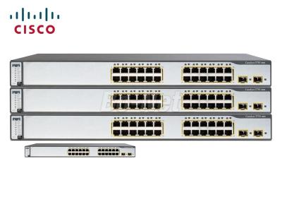 中国 Cisco WS-C3750-24PS-S 24port 10/100Mスイッチはネットワーク スイッチC3750シリーズ元の新しい管理しました 販売のため
