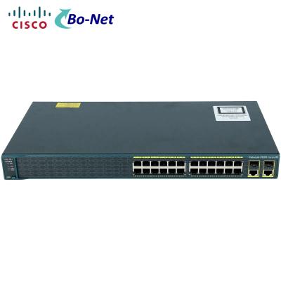 Cina Cisco WS-C2960+24TC-S 2960 più 24 lan Lite di 10/100 + 2 di T/SFP ha diretto il commutatore di rete Ethernet in vendita
