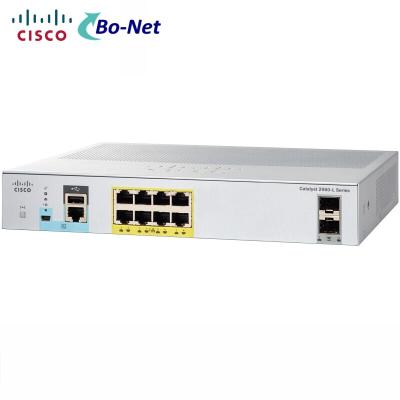 中国 PoEのCisco WS-C2960L-8PS-LL 2960L 8の港GigE、2 x 1G SFPのLANライトpoeスイッチ 販売のため