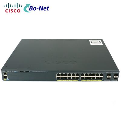中国 Cisco WS-C2960X-24PS-L 2960-X 24 GigE PoE 370W、4 x 1G SFPのLAN基礎スイッチ 販売のため