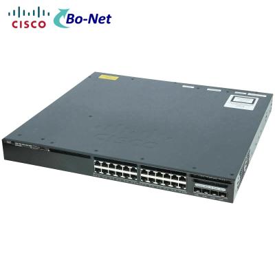 Cina Cisco WS-C3650-24PS-S 3650 24 Port il commutatore della base del IP di tratta in salita di PoE 4x1G in vendita