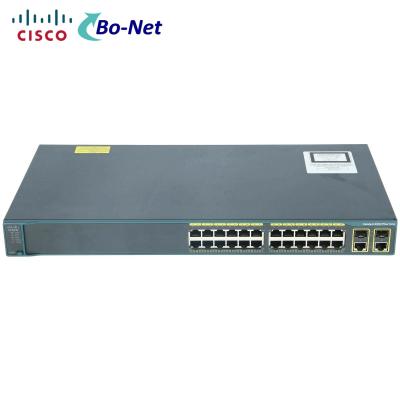 Cina Cisco WS-C2960+24TC-L 2960 più 24 10/100 + commutatori di rete della base di lan 2T/SFP in vendita