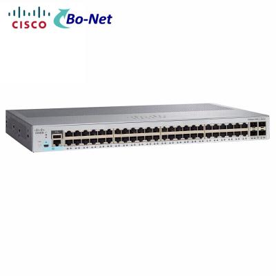 Cina I commutatori di rete di gigabit di Cisco 2960-L 48 Port GigE 4 la X 1G SFP WS-C2960L-48TS-LL in vendita