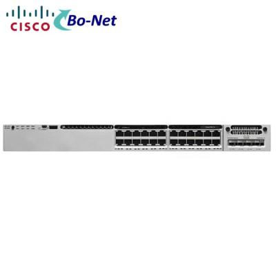 China 445W Used Cisco Switches C9300-24P-E Catalyst 9300 Series 24 Port POE Network for sale